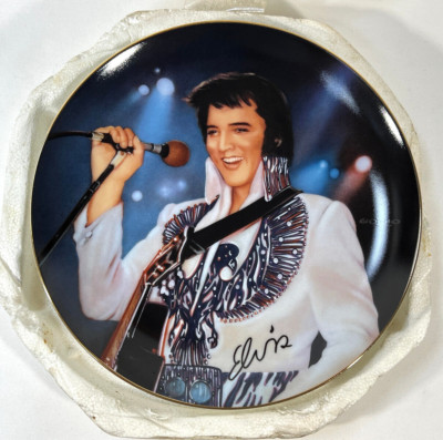 Remembering Elvis Presley Collector Plate The Phoenix 1996 Bradford ...