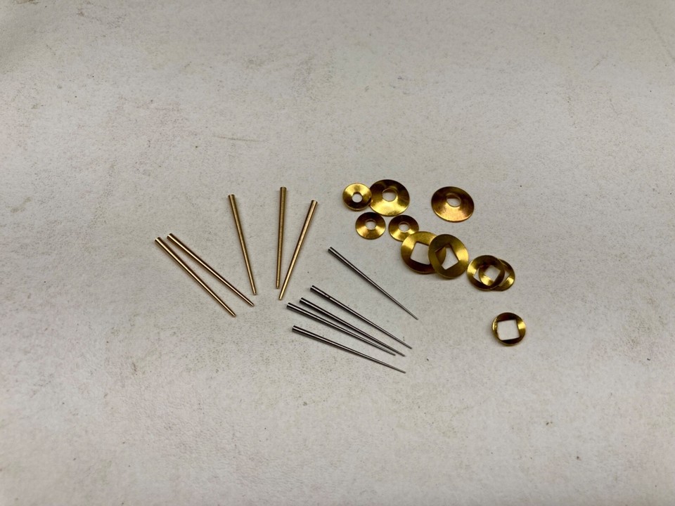 Antique Clock Hand Washers and Pins Assortment 20 piece set | eBay
