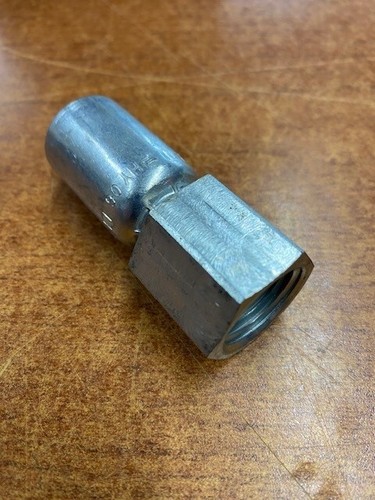 Parker Hydraulic Crimp Hose Fitting HY06-08FF | eBay
