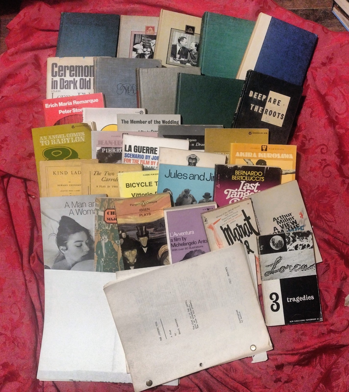 Lot of 39 Vintage Books Plays Film Scripts | eBay