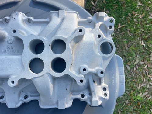 1956 57-61 Corvette SMALL BLOCK CHEVY DUAL QUAD INTAKE MANIFOLD SBC ...