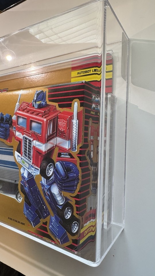 European 1991 Optimus Prime Gold Box Transformers G1 Spanish Version ...