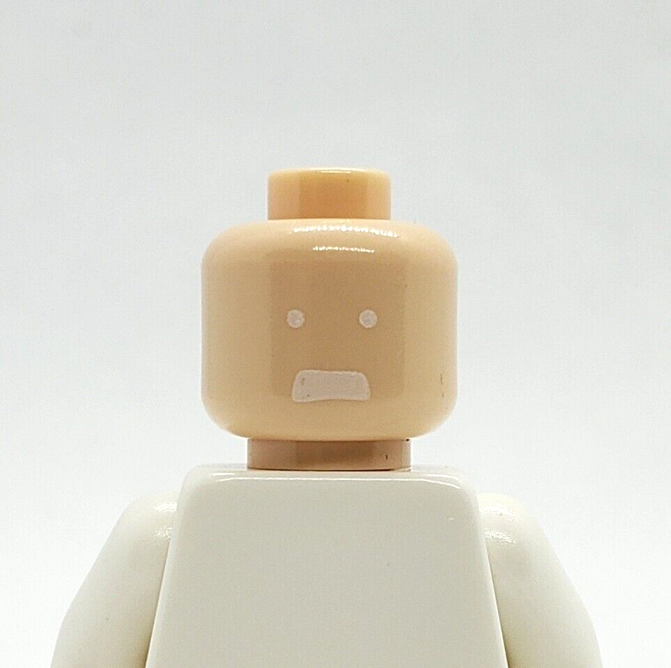 Lego Progression Misprint Head Missing Colors Error Test Print ...