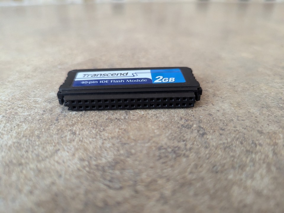 Transcend 2GB 40PIN IDE Flash Module AA4-4(5) | 2 GB | Internal Desktop ...