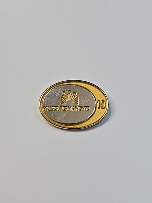 Kaiser Permanente 10 Year Employee Service Award Lapel Pin Gold ...