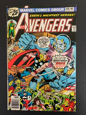 AVENGERS #149 *VERY SHARP!* (MARVEL, 1976) GEORGE PEREZ!! LOTS OF PICS ...