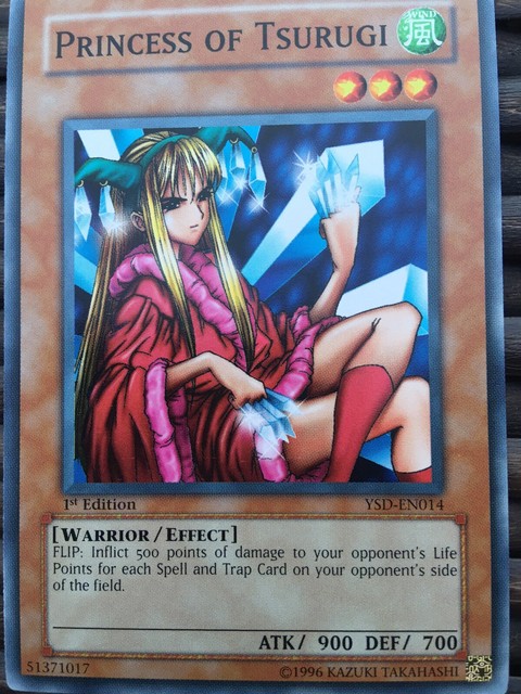 Yu-Gi-Oh! TCG Princess of Tsurugi Starter Deck 2006 YSD-EN014 1st ...