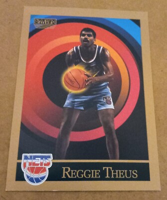 1990-91 SkyBox REGGIE THEUS Basketball Card #399. NEW JERSEY NETS. | eBay