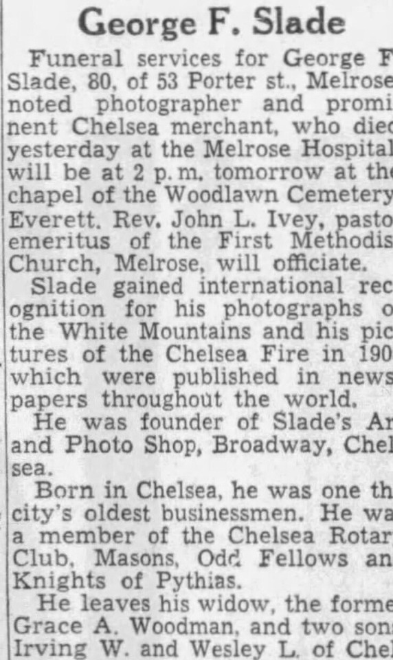 George F. Slade Color Photography Prints Early 1900’s Stamped ...