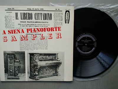 Anatole Kitain LP Vinyl Counterpoint Records #CPT.1503 Siena Pianoforte ...