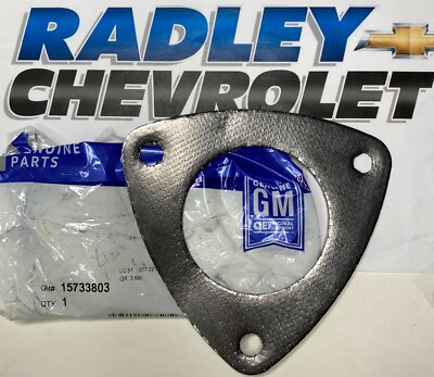 NEW GM OEM EXHAUST- MUFFLER W/TPIPE GASKET- GENERAL MOTORS GMC 15733803 ...
