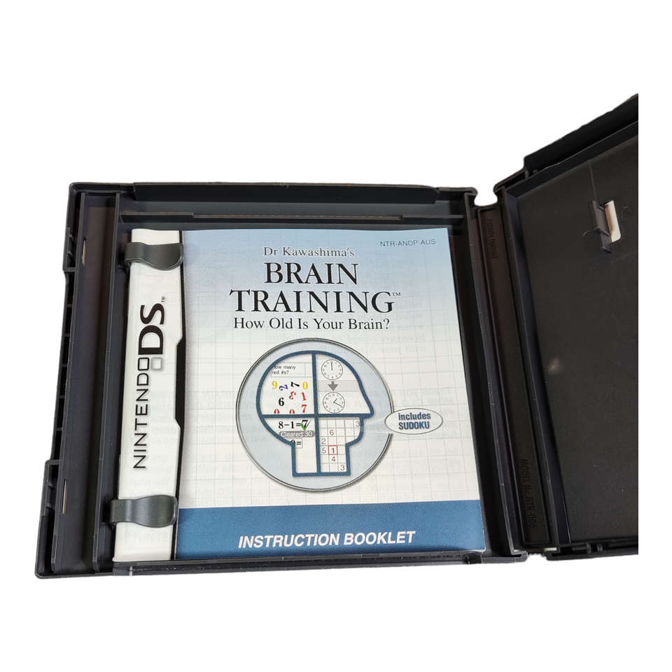 Dr. Kawashima's Brain Training: How Old Is Your Brain? Nintendo DS ...