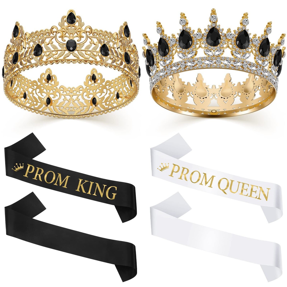 Gold Tiara Prom 3 Designs Fashion Crystal Wedding Bridal Tiara Crown