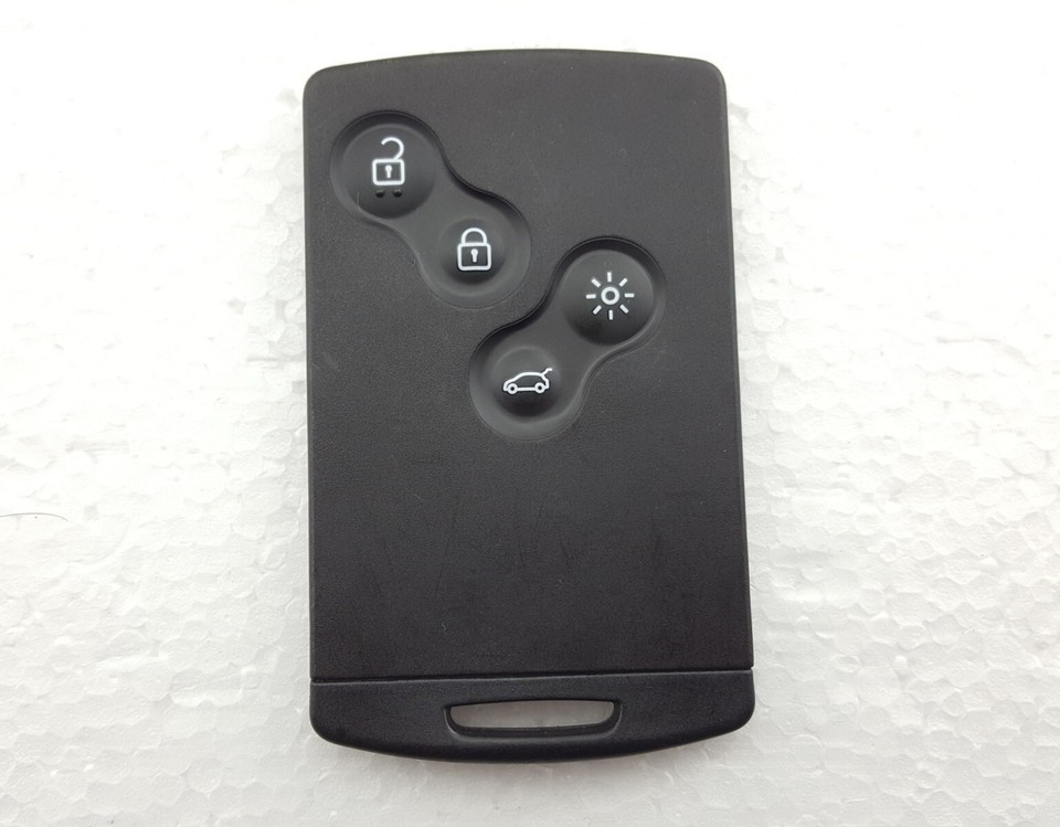 4 Button Smart Key Fob Fits - RENAULT CAPTUR / MEGANE / SCENIC - Tested ...