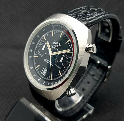 HEUER Montreal ref.110.503NC new old stock Automatic cal.12 Chronograph ...