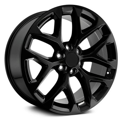 Performance Replicas 177 Wheel 22x9 (24, 6x139.7, 78.1) Black Single ...