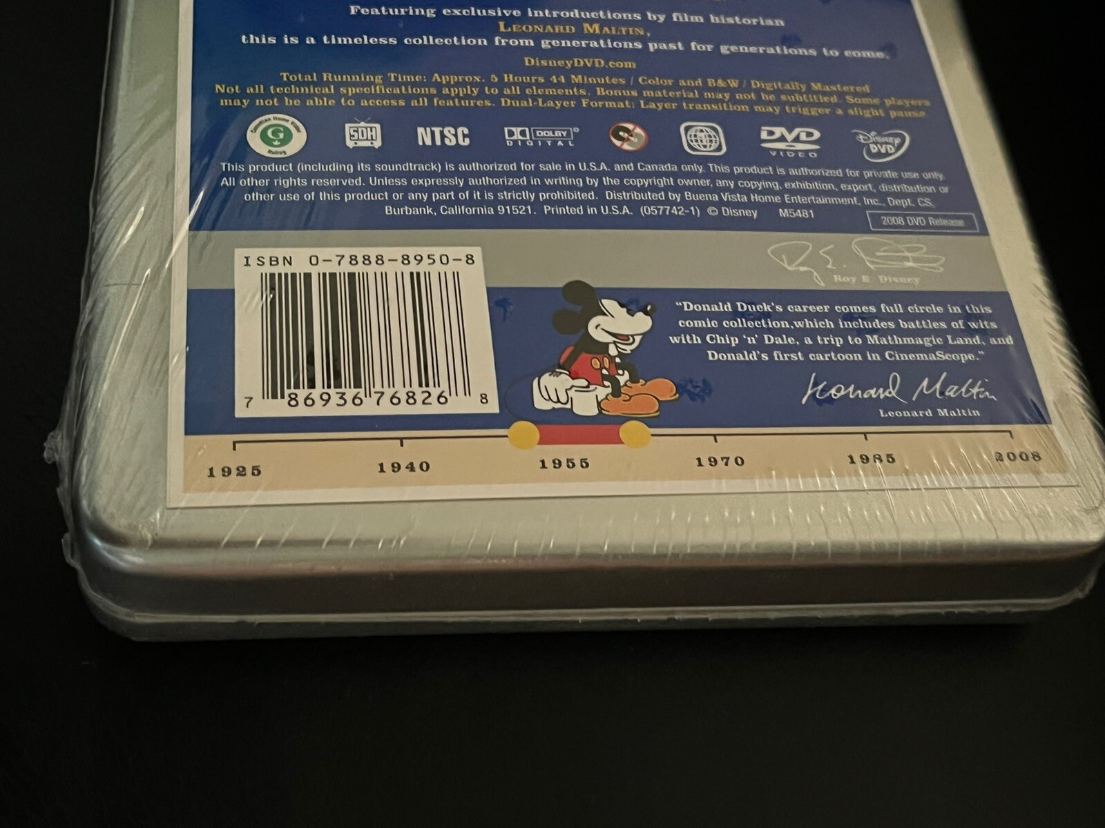 Walt Disney Treasures: The Chronological Donald Vol.4: 1951-1961 (DVD ...
