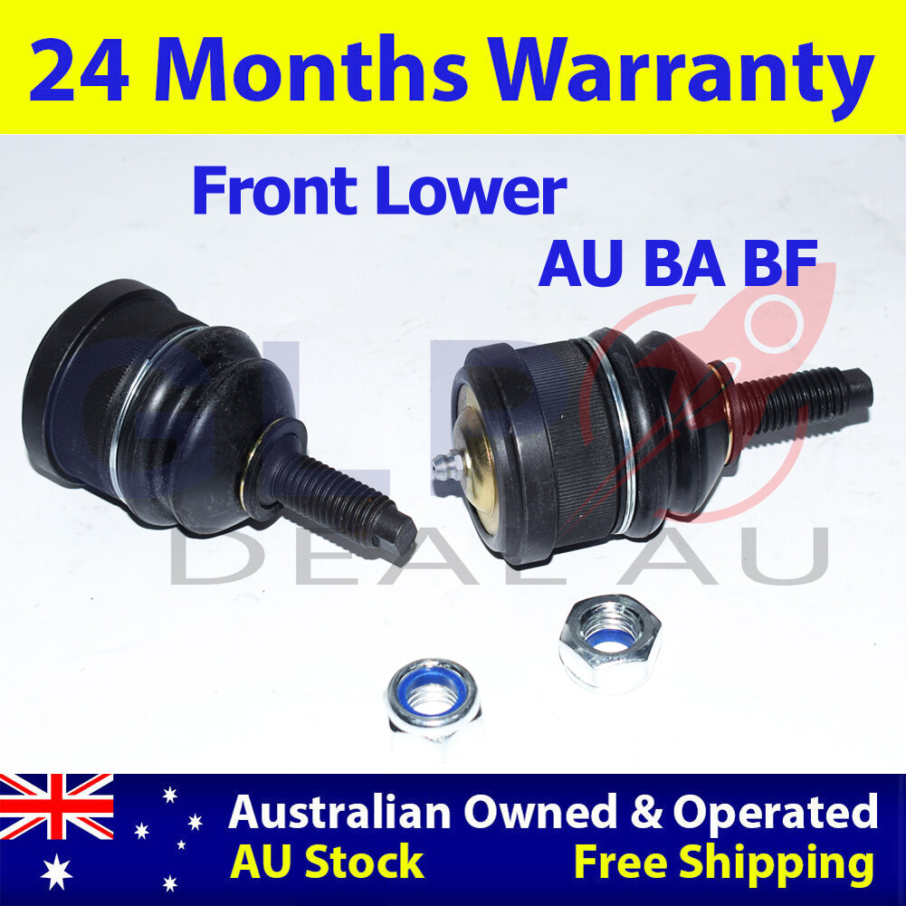 PAIR LEFT RIGHT LOWER Ball Joints Kit For Ford Falcon AU BA BF XR6 XR8 ...