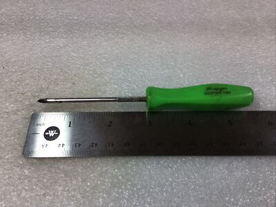 Snap On SDDP30 - #0 Phillips, 3" Long Blade, Hard Green Handle ...