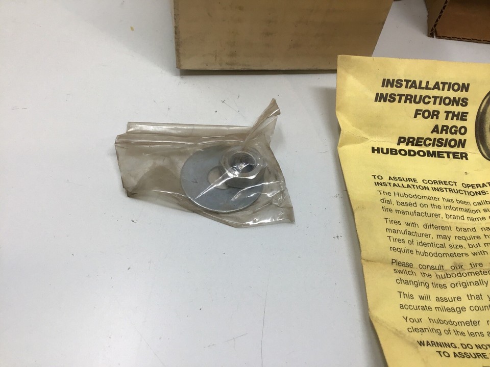 NOS Argo Hubodometer 1712496019 Wheel Hub Mounted Odometer NEW W ...