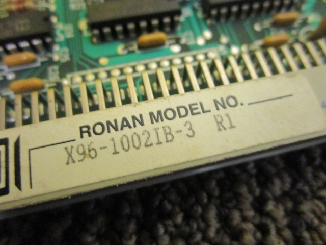 RONAN X96-1002IB-3 ANALOG INPUT CIRCUIT BOARD NO BOX* for sale online ...