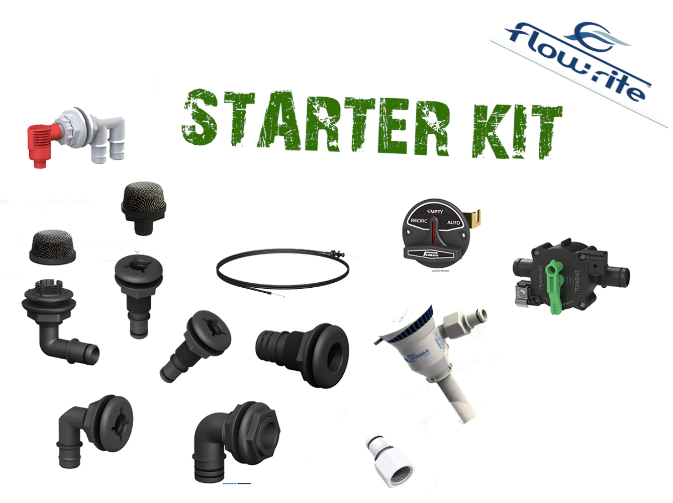 Flow-Rite Livewell Pump Kit - Starter | eBay