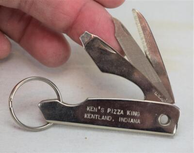 Knife Screwdriver Opener Ken's Pizza King Kentland Farmer Elevator ...