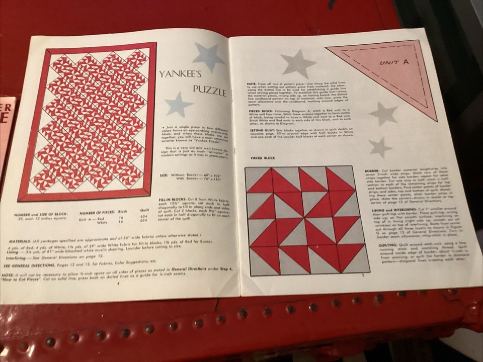 Centennial Quilts Pattern Booklet Vtg Instructions For Twelve Quilts | eBay