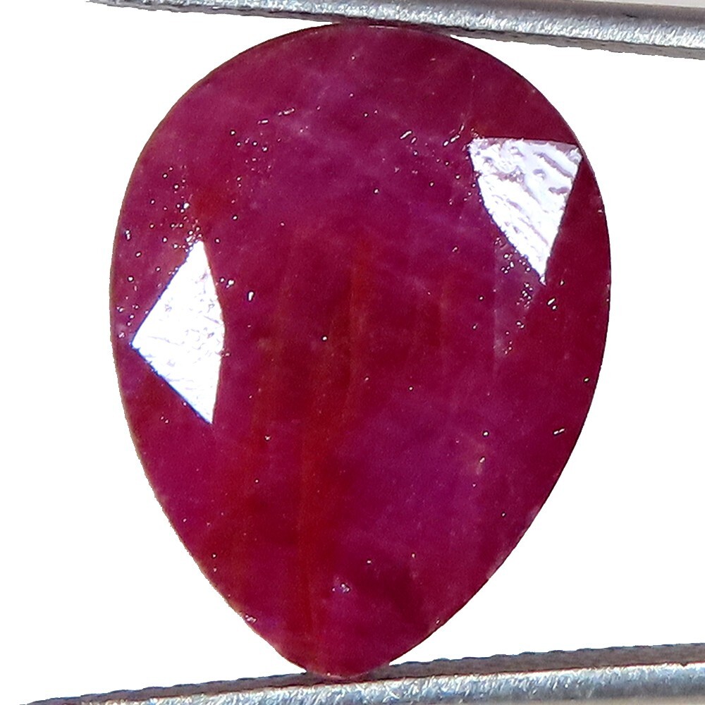 (12x16x04 MM) 12.75 Cts. Naturel Rubis Rouge Précieux Coupe Poire Forme Libre | eBay