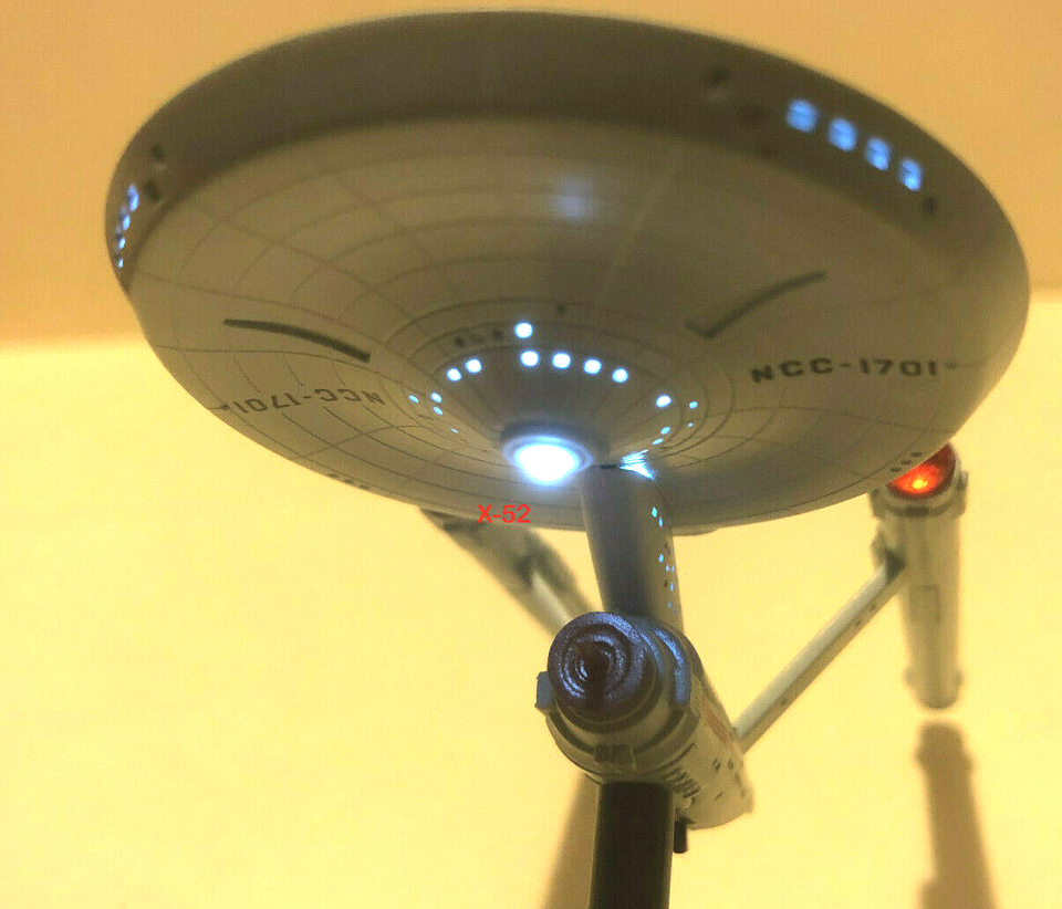 Star Trek Light Up USS Enterprise NCC 1701 Classic TOS Original Series ...