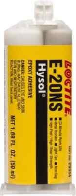Loctite 237119 Two-Part Adhesive Epoxy: 50 mL Cartridge, 20 min Working ...