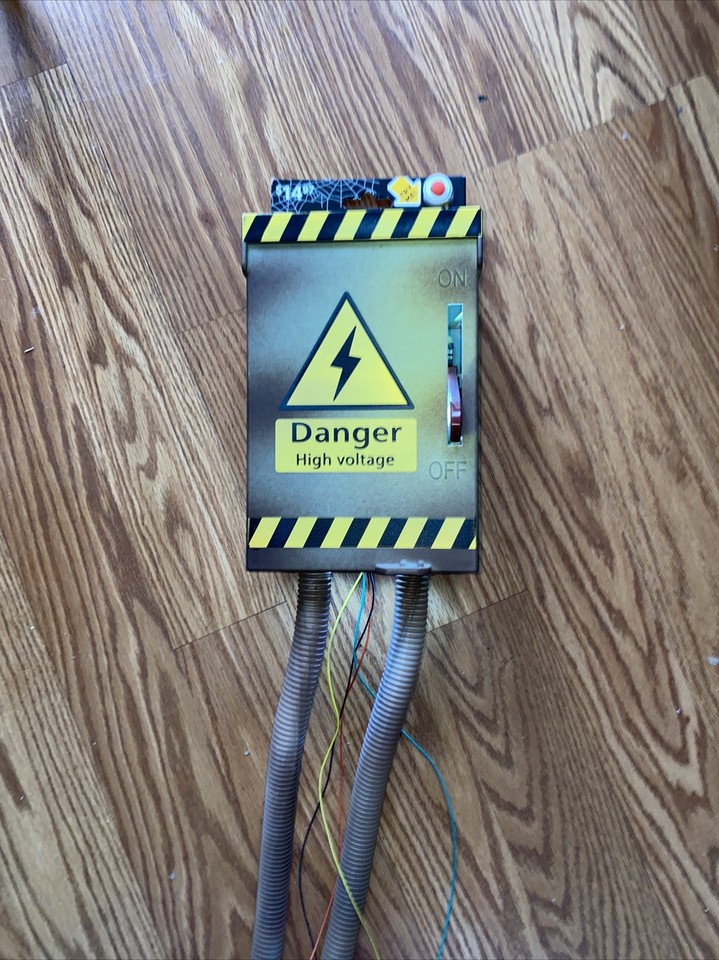 Haunted High Voltage Electrical Box Halloween Prop | eBay