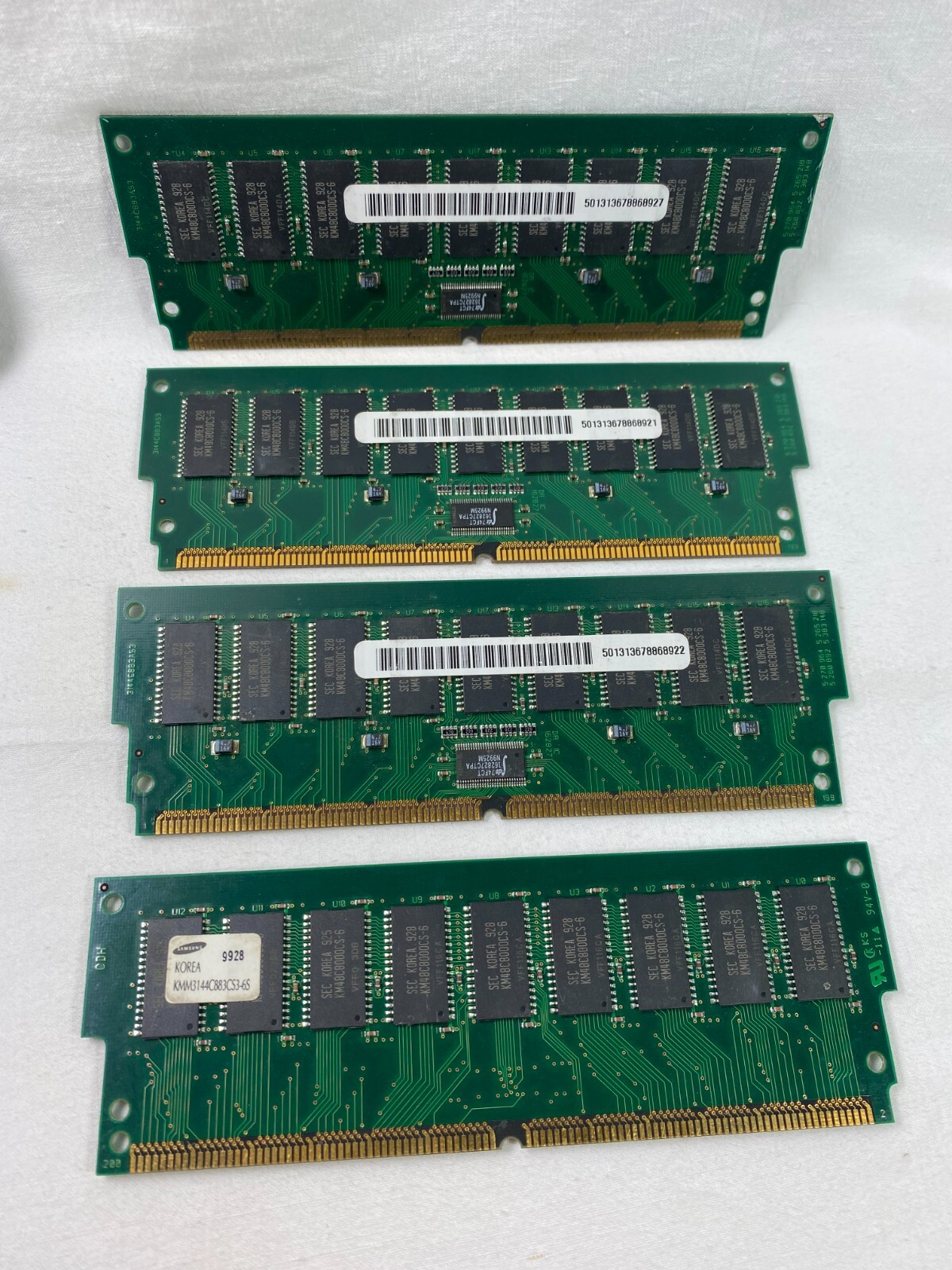 4X SAMSUNG KMM3144C883CS3-6S 256MB SDRAM DIMM 200-PIN ECC Sun Ultra | eBay