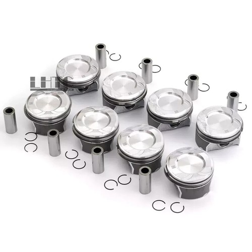 8x Pistons Rings Set For Mercedes-Benz X166 W221 W222 GL500 S500 M278 4 ...
