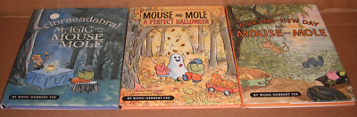 Lot of 3 Mouse and Mole Books by Wong Herbert Yee - Hardcover ...
