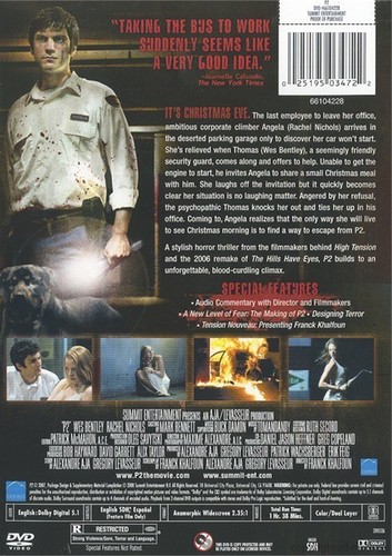P2 (DVD, 2008) A New Level Of Terror, Rachel Nichols, Wes Bentley ...