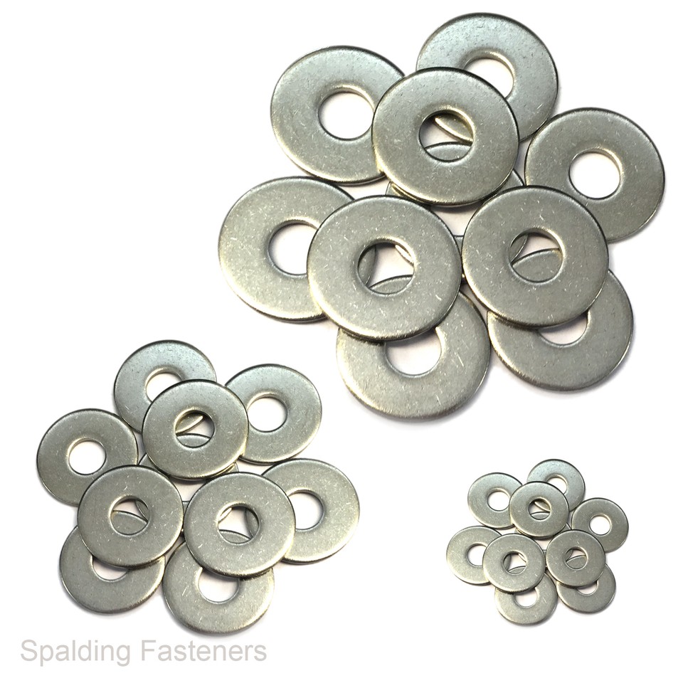 A2 Stainless Steel Form G Flat Washers M3 M4 M5 M6 M8 M10 M12 M14 M16 ...