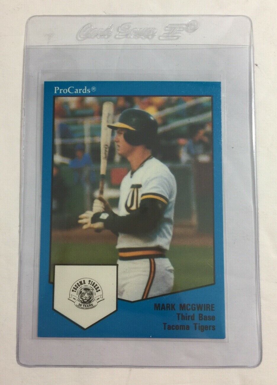 1989 Procards Mark Mcgwire #1537 Tacoma Tigers Minor League Baseball ...