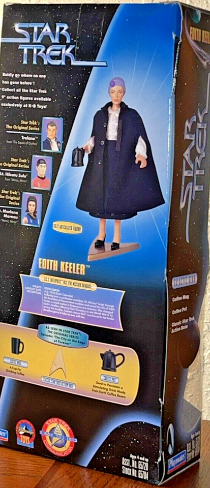 Edith Keeler City on the Edge of Forever 1999 KB Toys Exclusive 9" Star ...