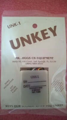 MR JIGGS CB NOISE TOY UNKEY MODULE UNK-1 NOS | eBay