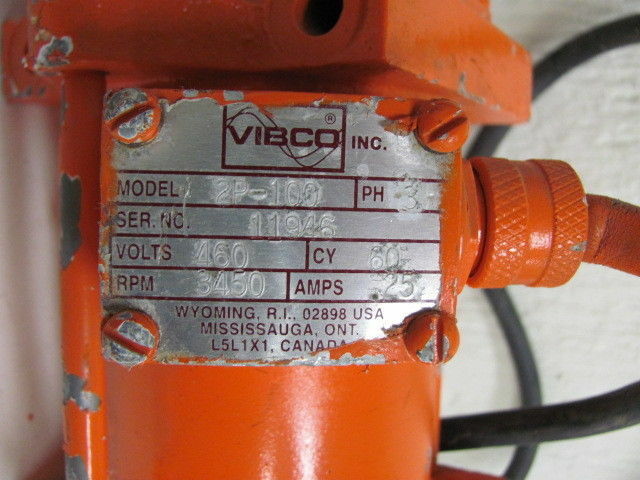 Vibco Vibrator 2p-100 230v .1a 3ph 60 Cycle 3450rpm for sale online | eBay