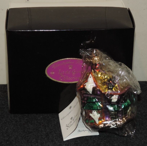 CHRISTOPHER RADKO HOWL MANOR GEM HALLOWEEN ORNAMENT 3" IN BOX | eBay
