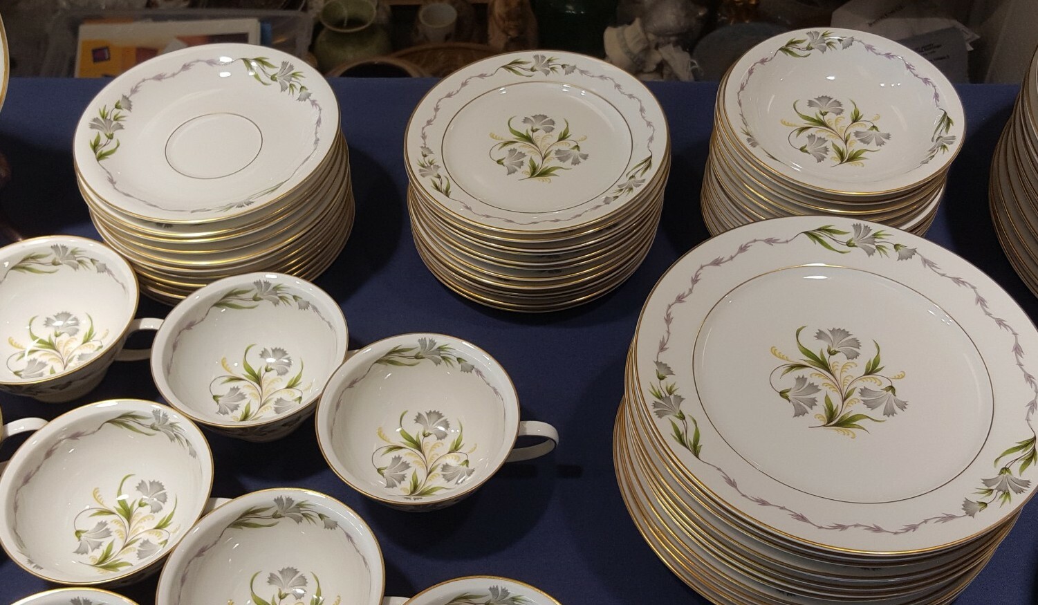 Rosenthal Selb Germany WINIFRED FANTASIA Pattern 90 Pc Dinner Service ...