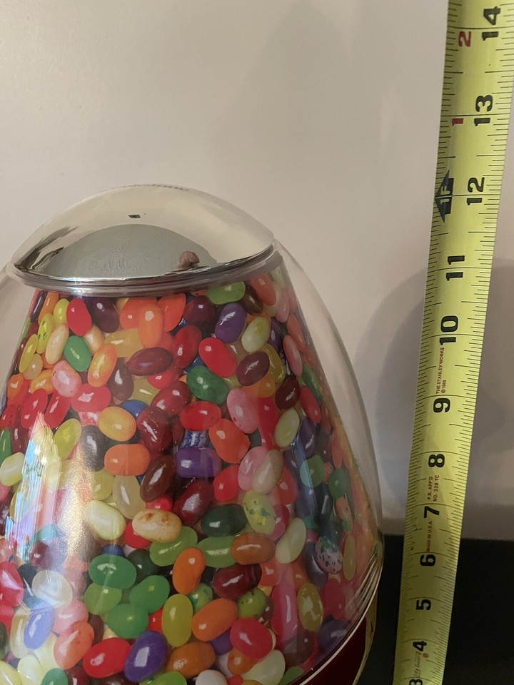 Brookstone Candyman Motion Activated Candy Dispenser Red Silver | eBay