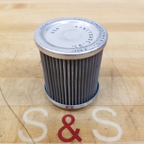 Manitowoc SS5 Filter, 1/2" NPT Thread, 2 9/16" OD - USED | eBay