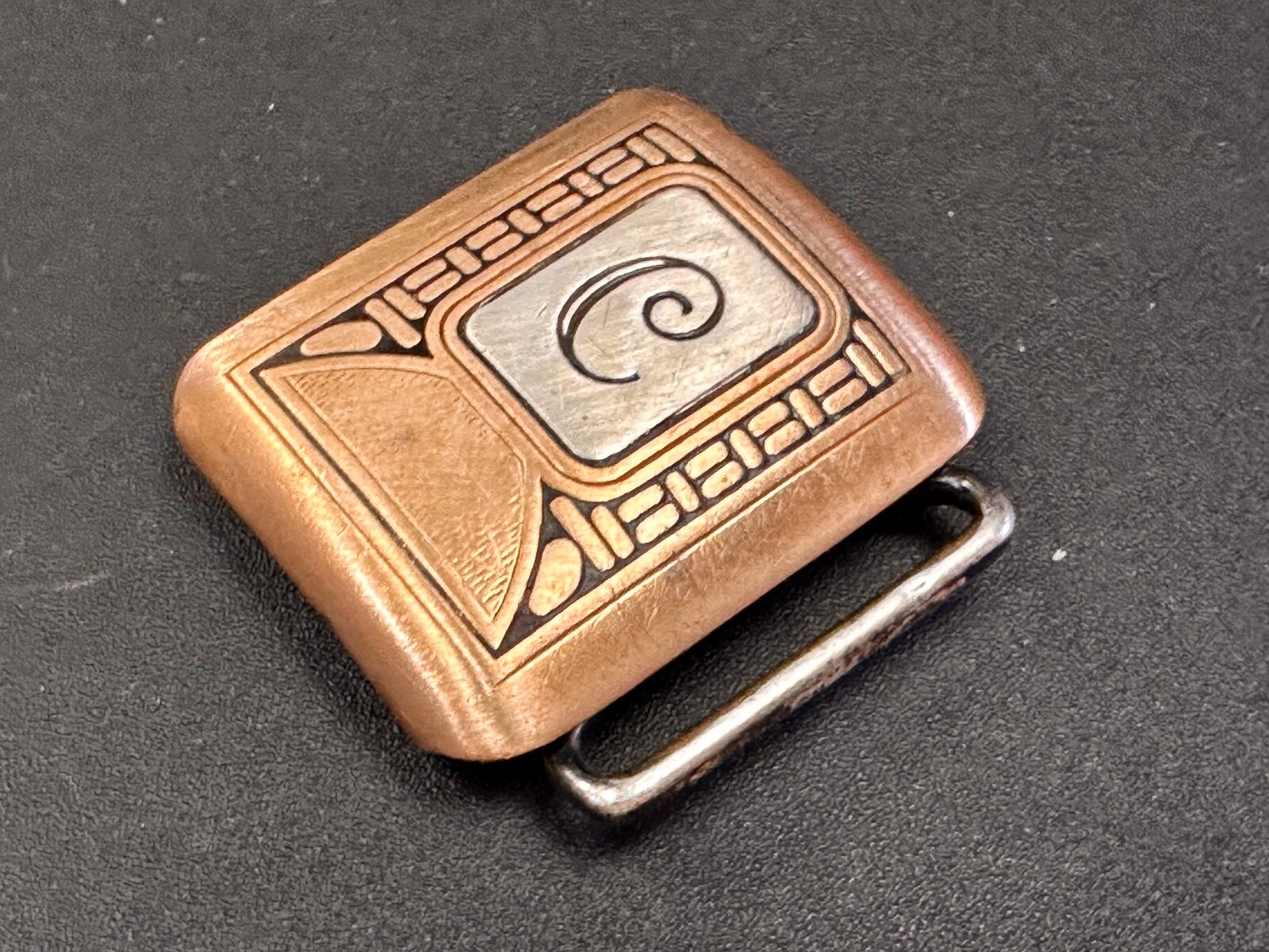 Vintage Hickok Bronze Initial Letter Monogram C Art D… - Gem