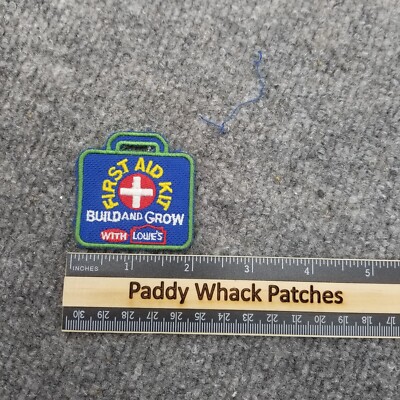 Lowes Build And Grow First Aid Kit Patch | eBay