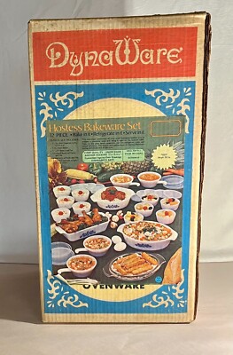Fire King DynaWare 32 Piece Hostess Set In Original Box | eBay