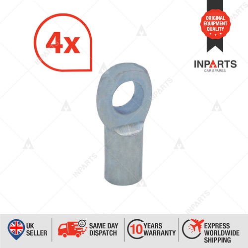 Eyelet M8 Thread Gas Strut Joint End Fittings Female 8mm Hole 32mm Long ...