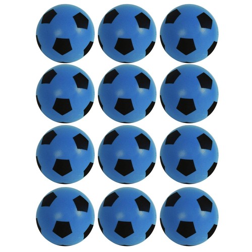 12 Foam Footballs Sponge Ball 19.4cm Soccer Indoor Outdoor Soft Ball ...